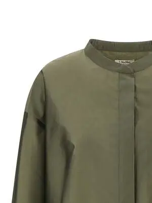 Max Mara Silk Blend Organza Shirt
