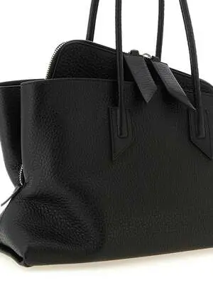 Attico La Passeggiata Medium Shoulder Bag - Black