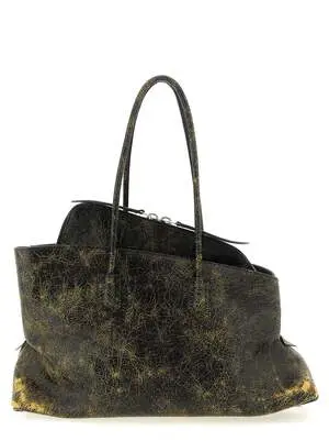 The Attico Gold Tone Totes For Women