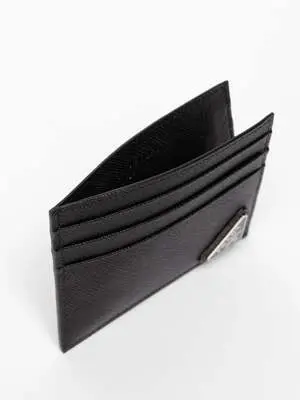 Prada Saffiano Leather Card Holder - Multicolor