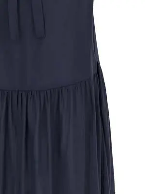 Max Mara Wkdalloro Technical Cotton Canvas Dress