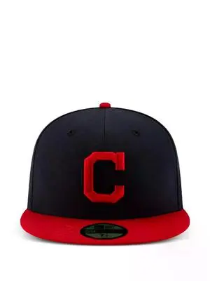 New Era Cleveland Indians Fitted Cap - Blue