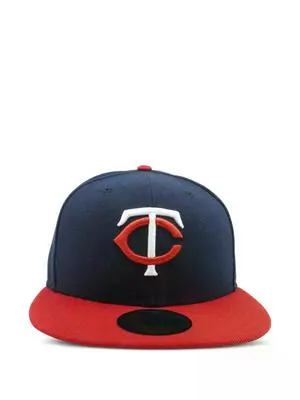 New Era Minnesota Twins Fitted Baseball Cap - Blue