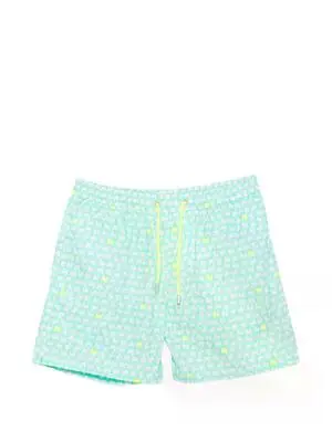 MC2 SAINT BARTH Lighting Crab Print Swim Shorts