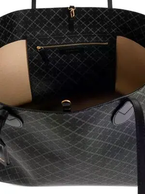 BY MALENE BIRGER Abi Monogram Tote Bag - Black