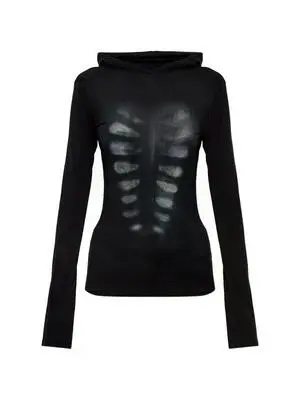 AVAVAV X-ray Printed Long-sleeve Hoodie