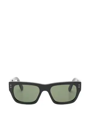 TOTEME Rectangle-frame Sunglasses - Black