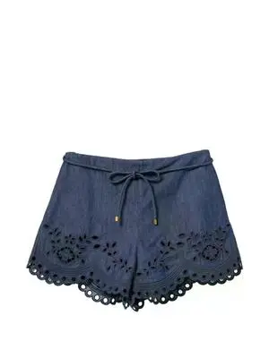 Zimmermann Mahon Broderie Anglaise Shorts