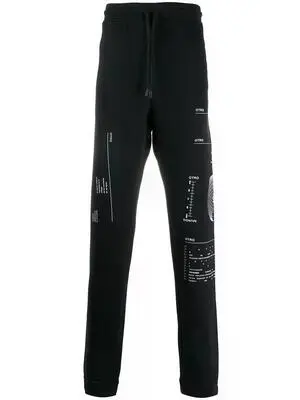 COUNTY OF MILAN Printed Track Pants
