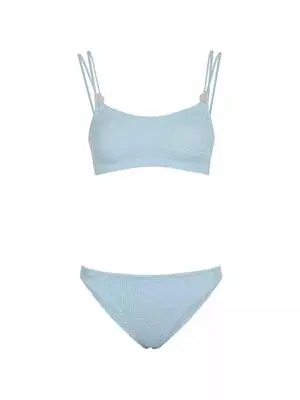 Hunza G Cassie Beaded Bikini - Blue