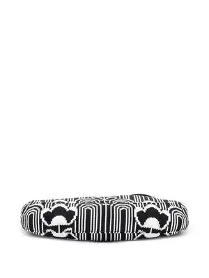 Prada Cleo Jacquard Knit Shoulder Bag