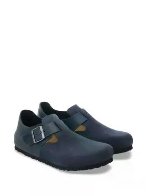 BIRKENSTOCK London Buckle Fastening Suede Sneakers