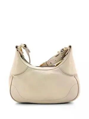 Gucci Aphrodite Small Leather Hobo Bag - Neutrals