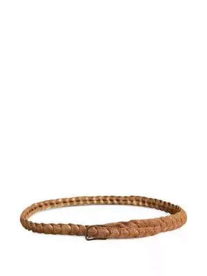 Ermanno Scervino Braided Leather Belt