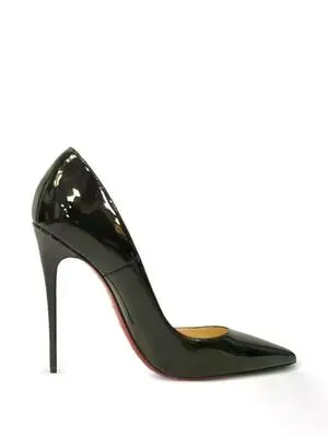 CHRISTIAN LOUBOUTIN Patent Leather Pumps - Black