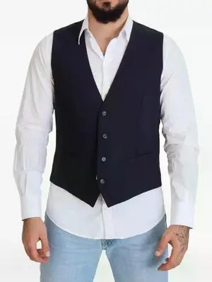 Dolce & Gabbana Stretch-wool Waistcoat