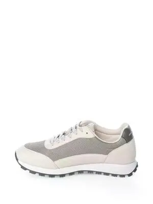 Armani Exchange Logo Patch Panelled Sneakers