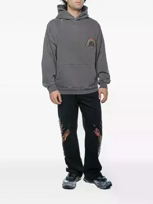 Ksubi Kings Synthesis Flame-print Track Pants