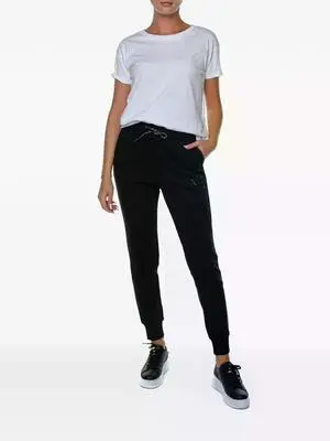 Armani Exchange Logo Print Drawstring Track Pants