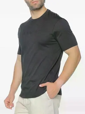 Armani Exchange Logo-embroidered T-shirt