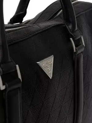 Guess Torino Geometric Patterned Briefcase