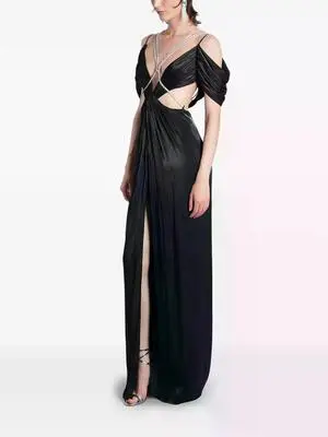Costarellos Embellished Maxi Dress
