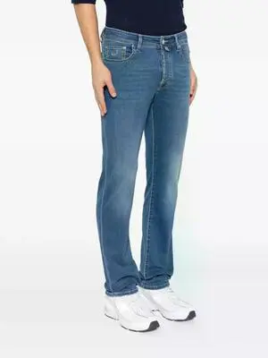 Jacob Cohen Whiskered Jeans - Blue