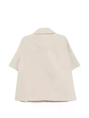 Aspesi Short-sleeve Concealed-fastening Jacket