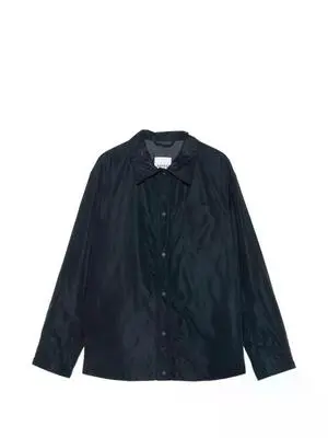 Aspesi Black Press-stud Chest-pocket Jacket