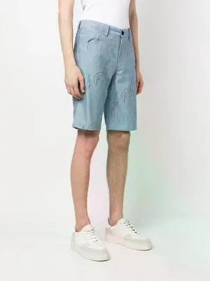 Viktor & Rolf Printed Cotton Knee-length Shorts