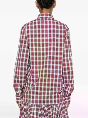 N°21 Check-pattern Button-down Shirt