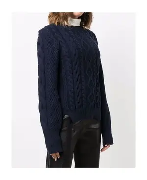 Stella McCartney Aran Stitch Cropped Jumper