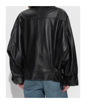 DARKPARK Leather Zip-up Jacket