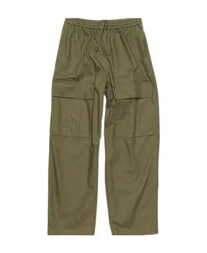 Acne Studios Logo Embroidered Straight Leg Trousers