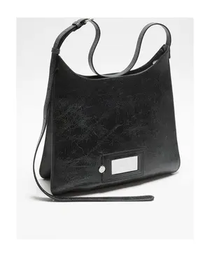 Acne Studios Platt Logo Patch Shoulder Bag