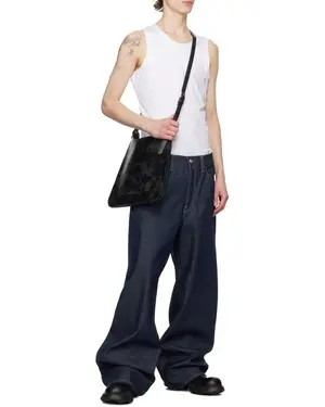 Acne Studios Platt Logo Patch Shoulder Bag