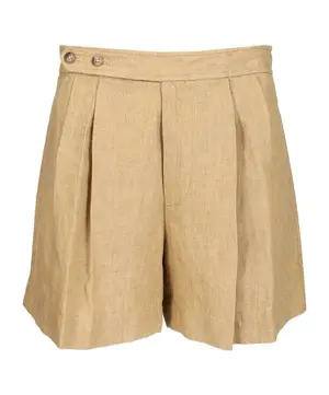 Polo Ralph Lauren High-rise Pleated Shorts