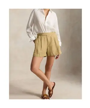 Polo Ralph Lauren High-rise Pleated Shorts