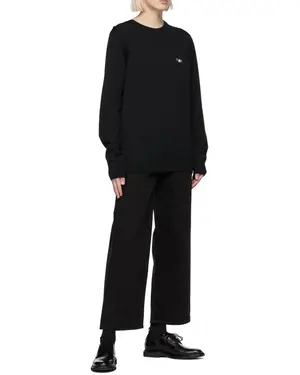Maison Kitsuné Fox Patch Crewneck Jumper