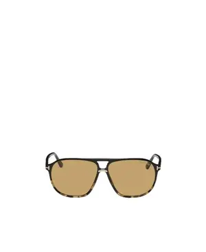 TOM FORD Bruce Aviator Sunglasses - Nude