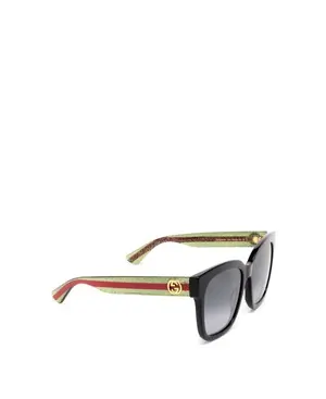 Gucci Square Frame Sunglasses With Logo Detail