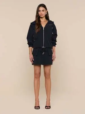 L'Agence Miro Hooded Windbreaker