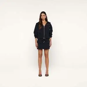 L'AGENCE Miro Hooded Windbreaker