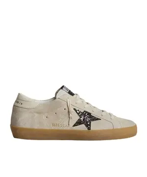 GOLDEN GOOSE Super-star Low-top Sneakers - Grey