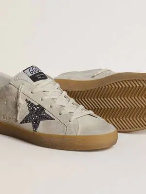 GOLDEN GOOSE Super-star Low-top Sneakers - Grey