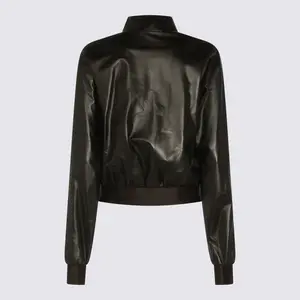 Gucci Soft Nappa Leather Bomber Jacket