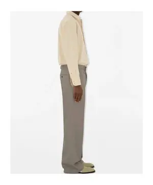 Burberry Edk Embroidered Long-sleeved Shirt
