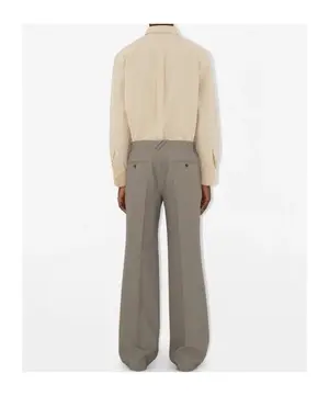 Burberry Edk Embroidered Long-sleeved Shirt