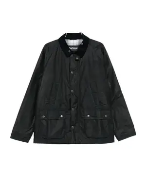 Barbour Crinkled Finish Shirt Jacket - Black