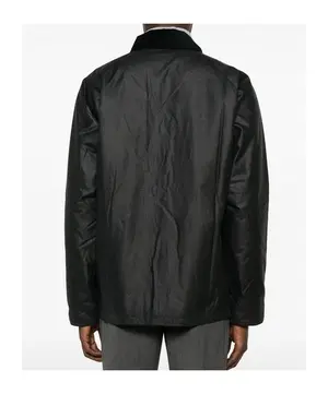 Barbour Crinkled Finish Shirt Jacket - Black